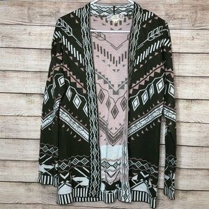 Pink Republic Sweaters | Sweater Cardigan Geometric Aztec | Poshmark